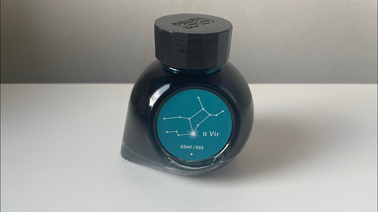 Colorverse Alpha Vir Fountain Pen Ink - YouTube