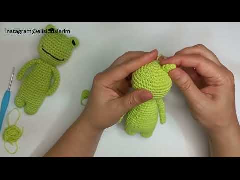 Amigurumi Kurbağa Parçaları Birleştirme PART 3 /Crochet Amigurumi Frog /Amigurumi Hobi Set Oyuncak 1