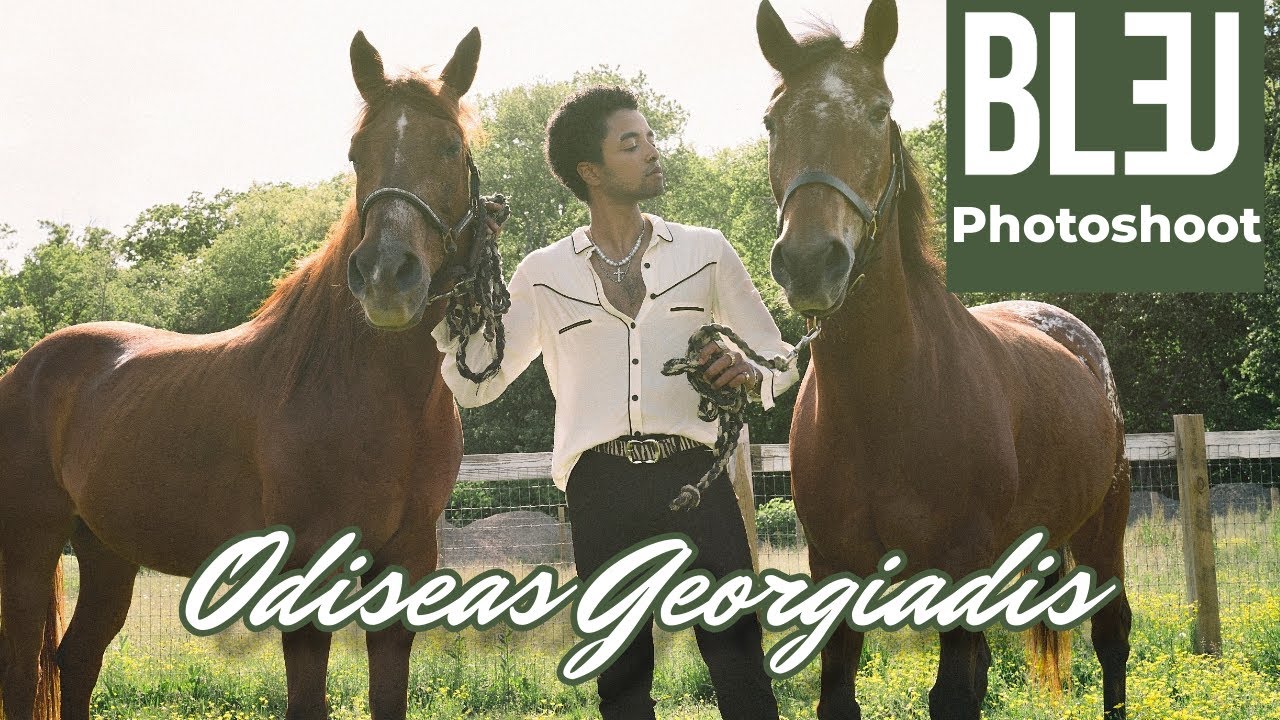 Watch Bleu Magazine Shoot with Actor, Singer, and Songwriter Odiseas ...