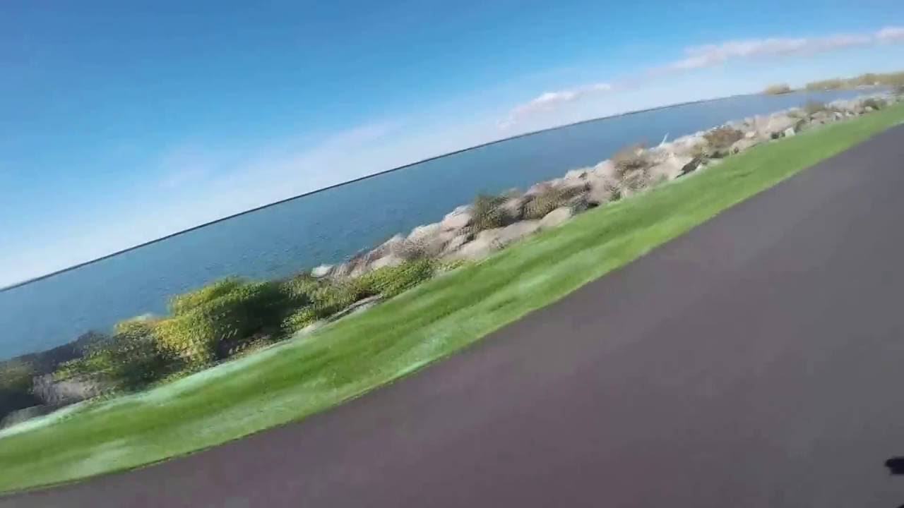Outer Harbor Breakwall Path - Buffalo, New York - YouTube