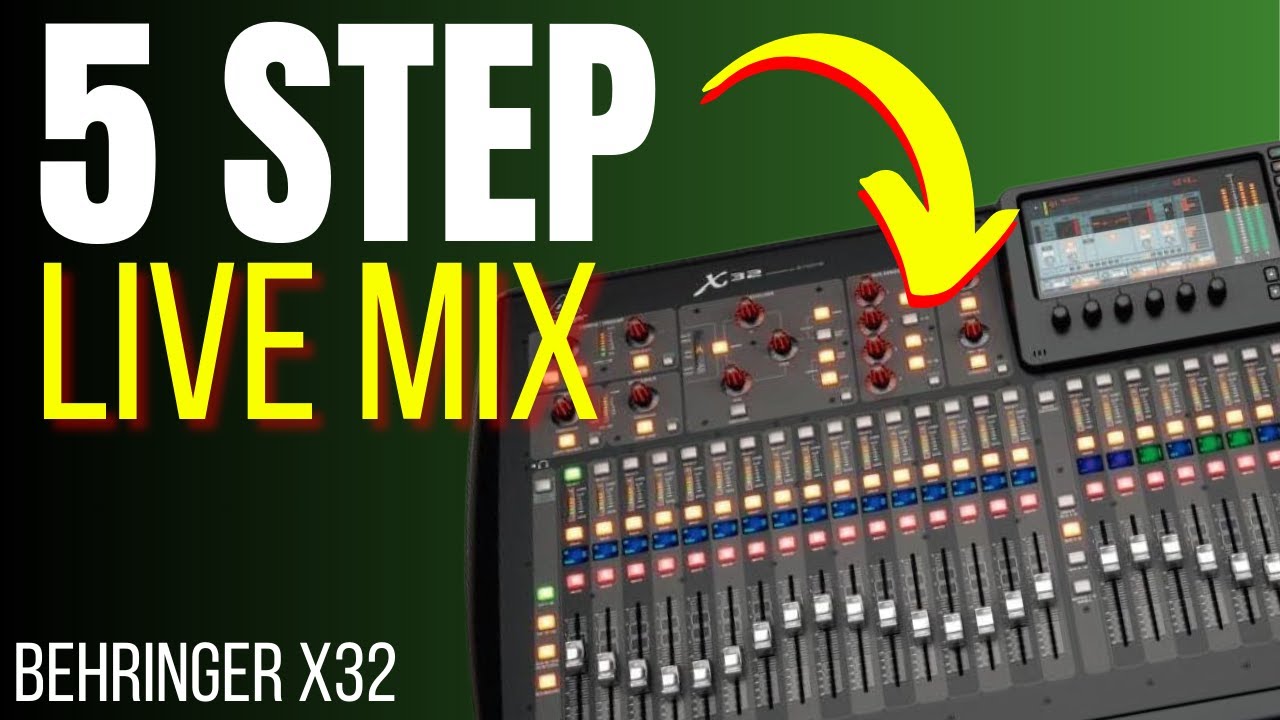 Stop Ruining Your Stream In 5 Steps! (Behringer X32) - YouTube