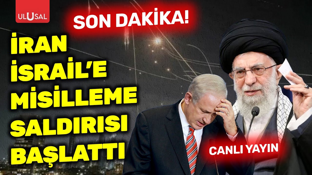 SON DAKİKA! İran İsrail'e misilleme saldırısı başlattı | Serkan Aksarı ...