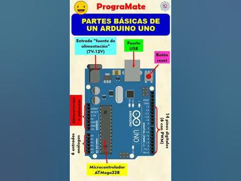 Partes de un Arduino UNO #Shorts #arduino 💻 ⚡ - YouTube