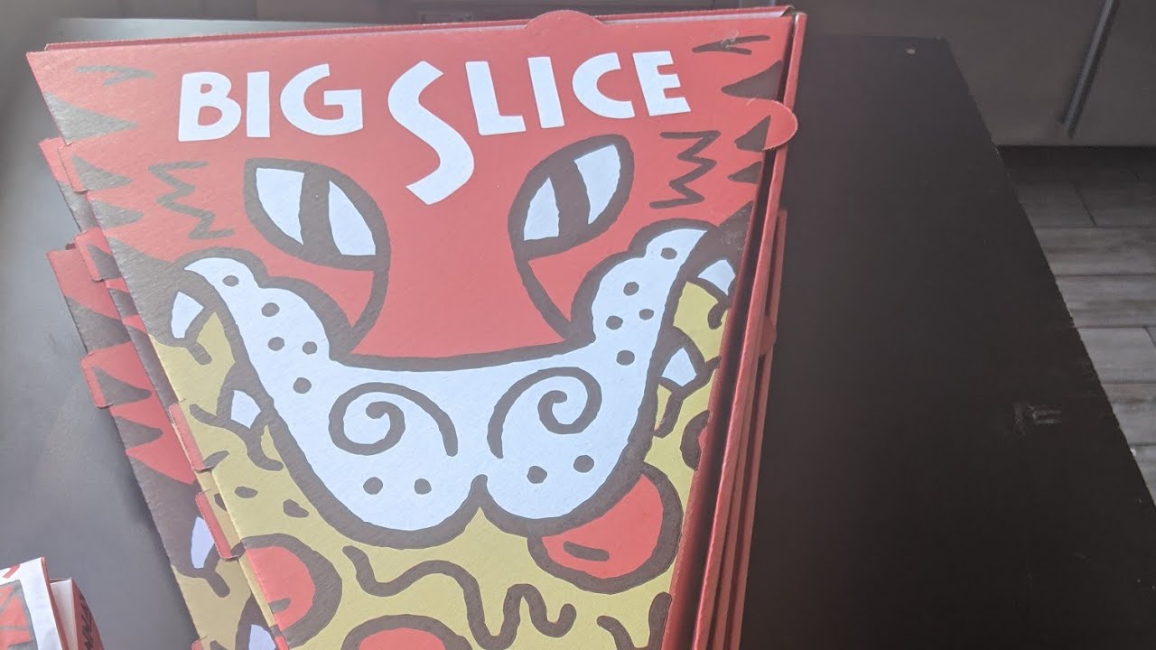 TORONTO PIZZA REVIEW. IS THIS THE BIGGEST PIZZA SLICE IN THE WORLD ...