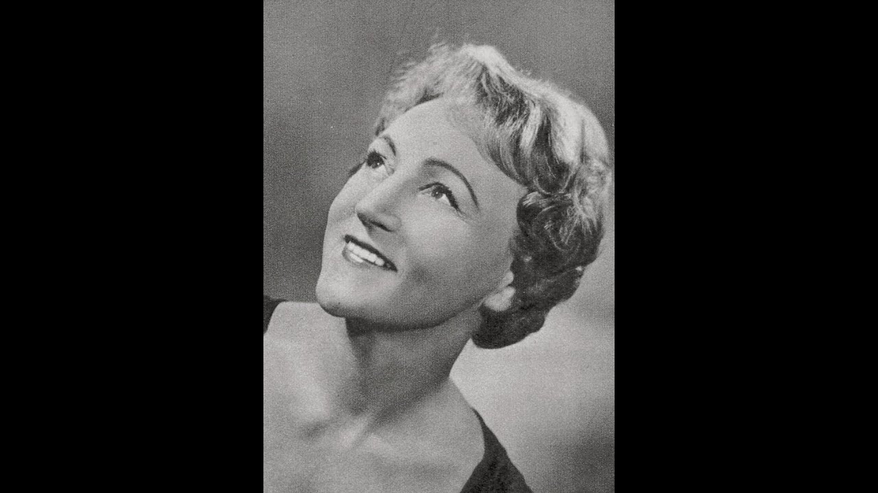 Flore Wend sings Ravel songs! (1965) - YouTube