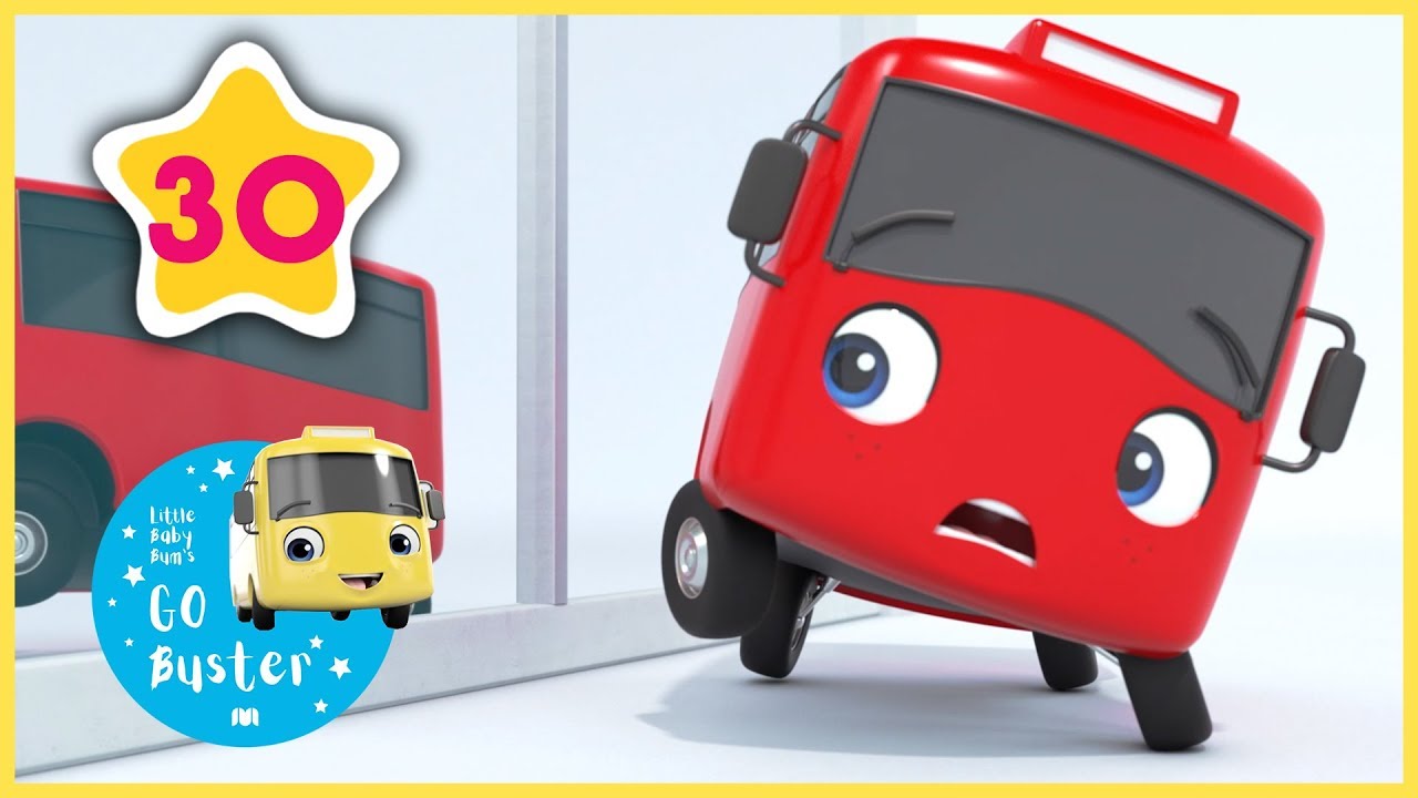 Buster Changes Color! | Go Buster Official | Vehicle Nursery Rhymes ...