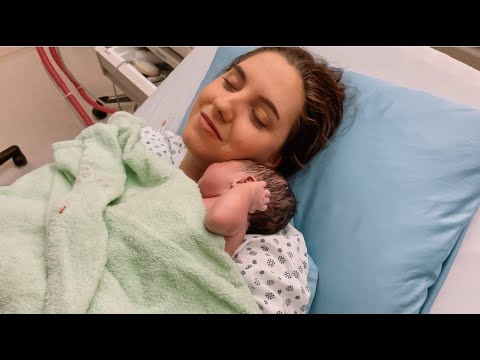 BIRTH VLOG | labor and delivery of our second baby - no epidural | 2 under 2