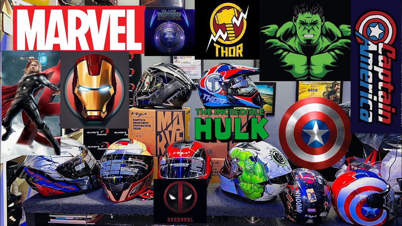 Marvel Collection Helmets in 2000 Rs Only | Cash On Delivery (COD ...