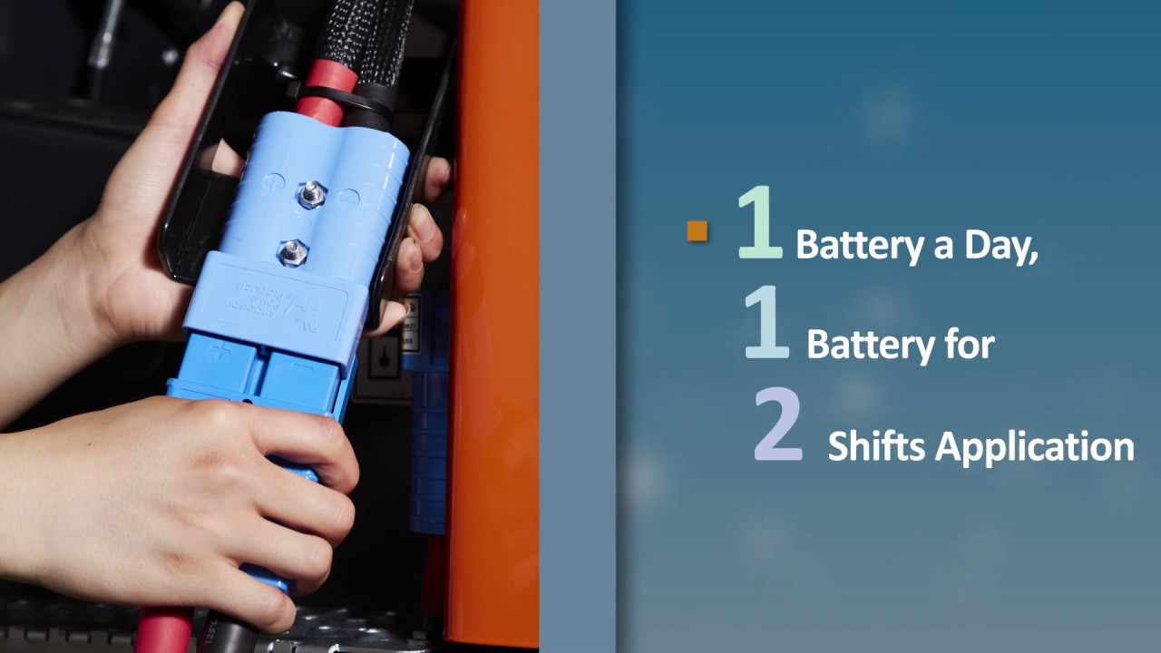 [Eng] Doosan forklift with Li-ion battery - YouTube