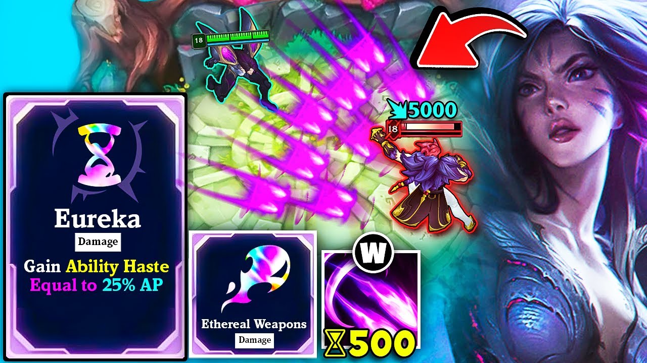 Kaisa, but my W has 500 Ability Haste and procs on-hit effects (THIS ...