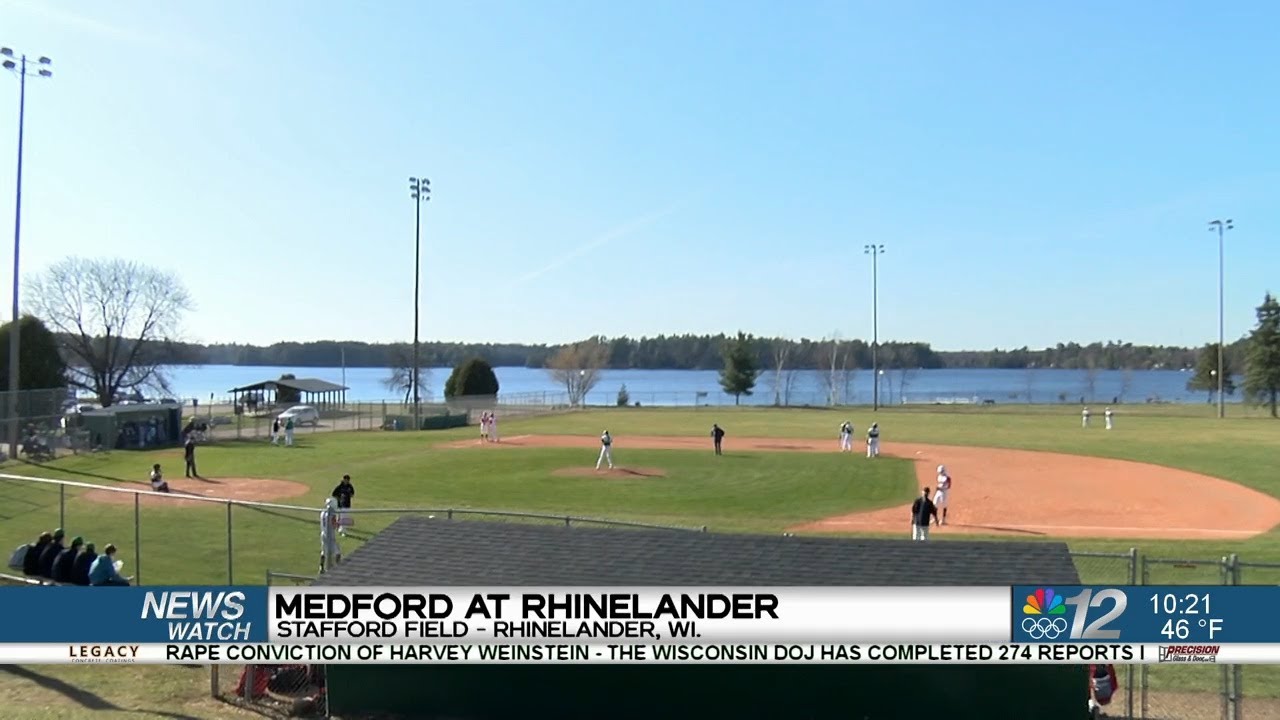 Medford at Rhinelander Baseball Highlights 4-25-24 - YouTube