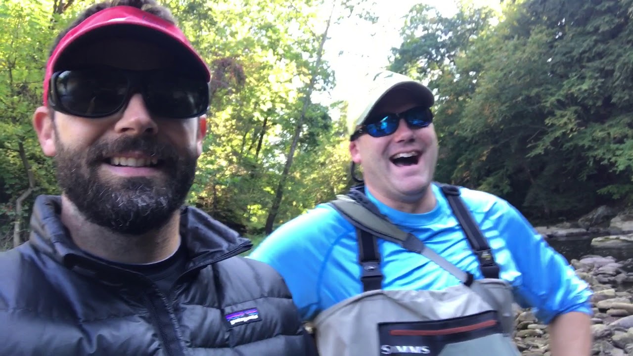 80'S ON 8 - Fly Fishing on the Neshannock Creek - The AugVlog - YouTube