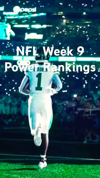 NFL Week 9 Power Rankings. Do you agree??? - YouTube