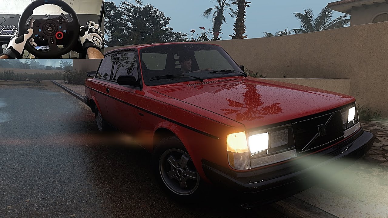 Volvo 242 Turbo Evolution 1983 | Chill Driving in the Rain | Forza ...