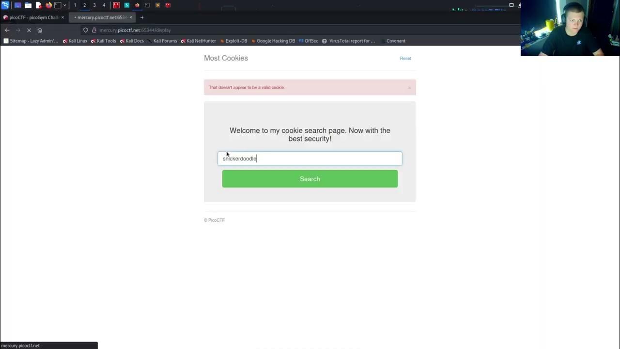 Most Cookies - PicoCTF - YouTube