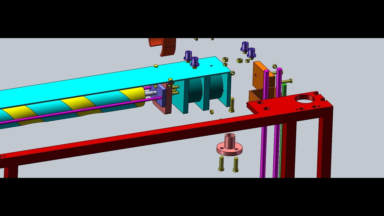 RW Horizontal Brush Exploded View - YouTube