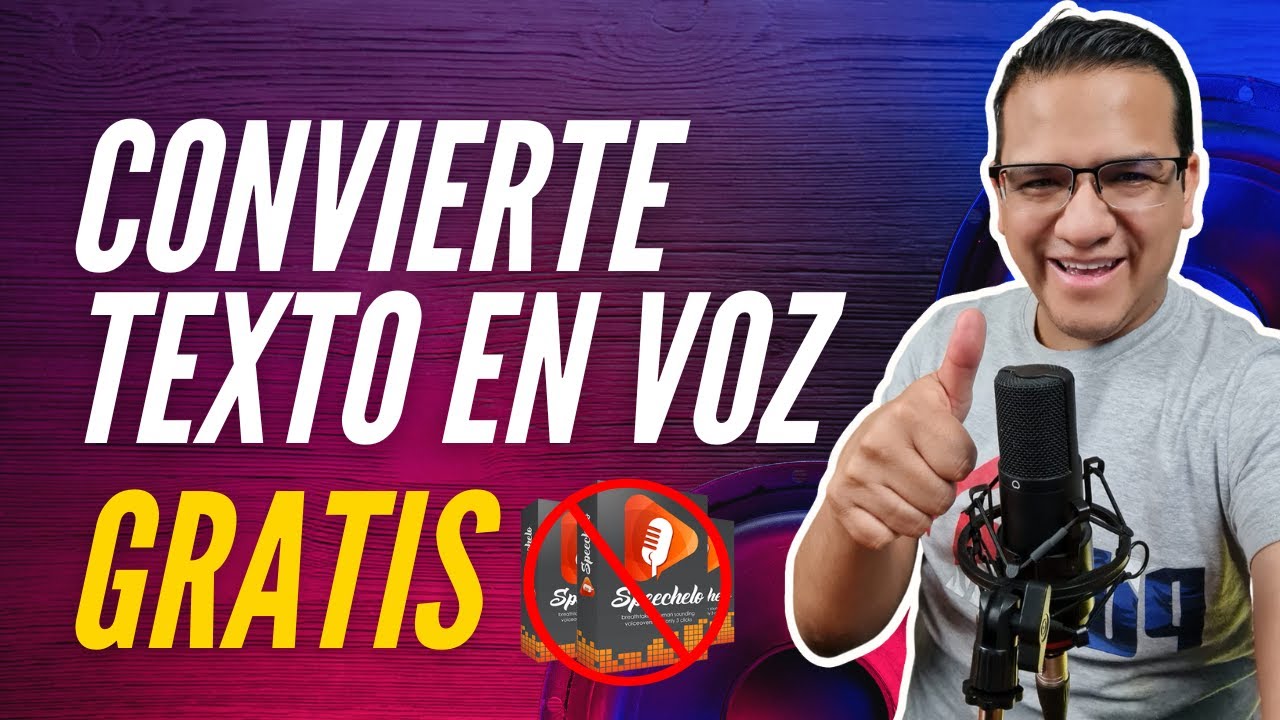 Cómo convertir un texto en voz (audio) GRATIS | NO USAR speechelo ...