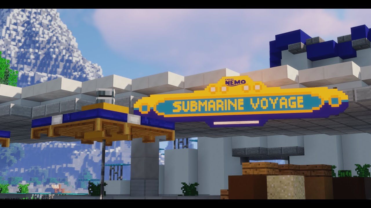 Finding Nemo Submarine Voyage | Imagine Fun Minecraft Server! - YouTube