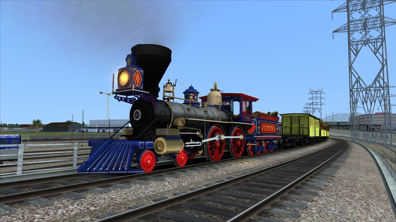 Transcontinental Railroad Train Jupiter