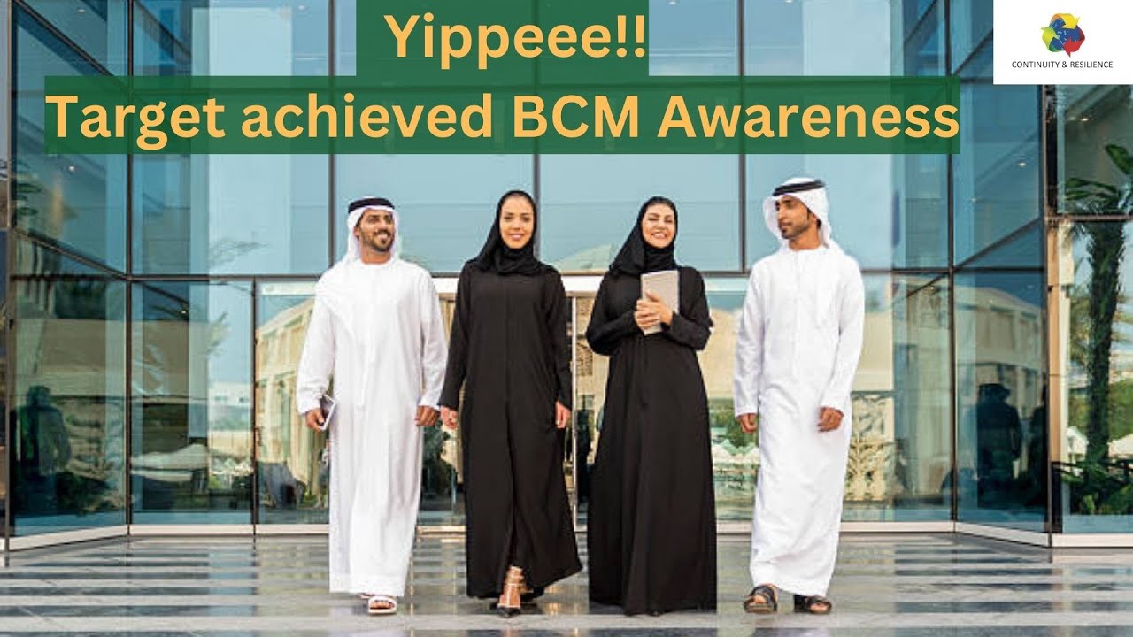 BCM Awareness: Target Achieved #bcm #businesscontinuity #awareness ...