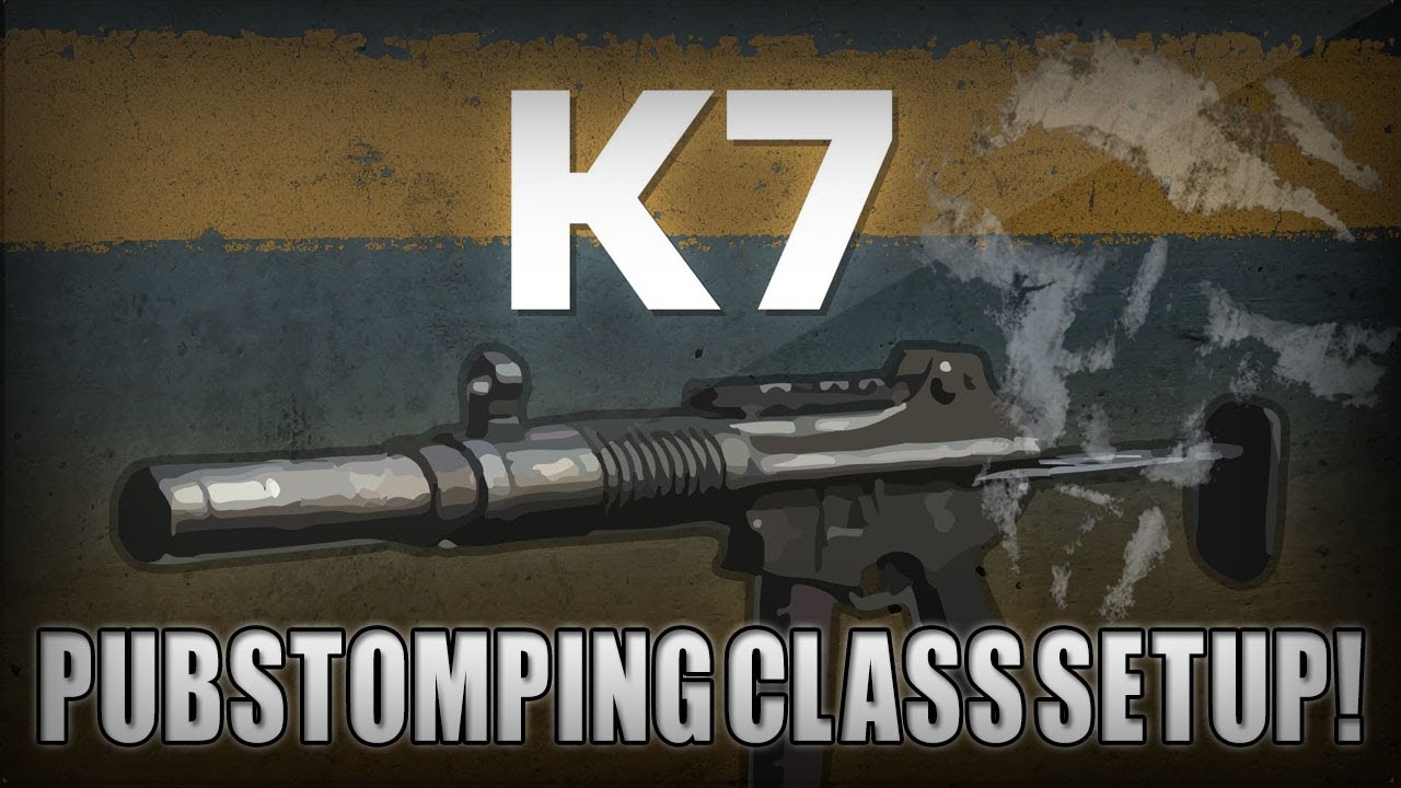 Cod Ghosts - K7 Pub-stomping Class Setup - YouTube