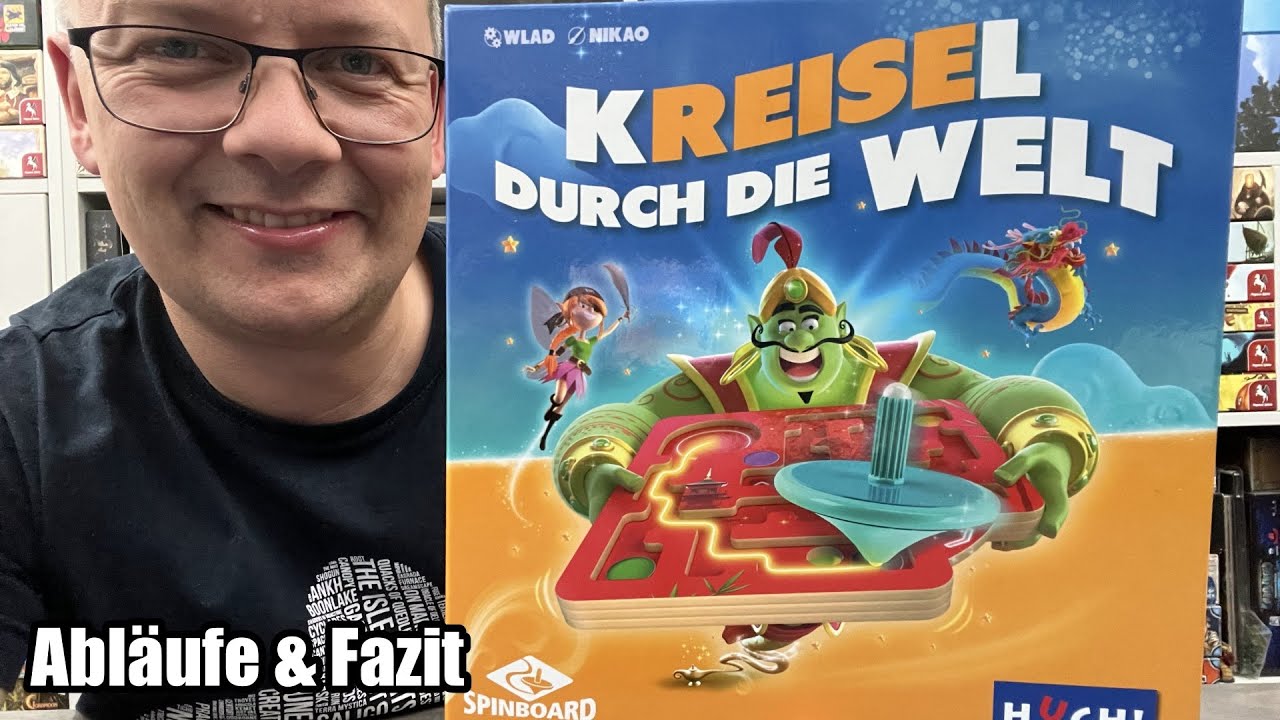 Kreisel durch die Welt (Huch!) - Geschicklichkeitsspiel ab 6 Jahren ...
