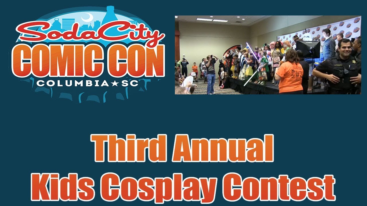 Soda City Comic Con '17 - 3rd Annual Kids Cosplay Contest - YouTube