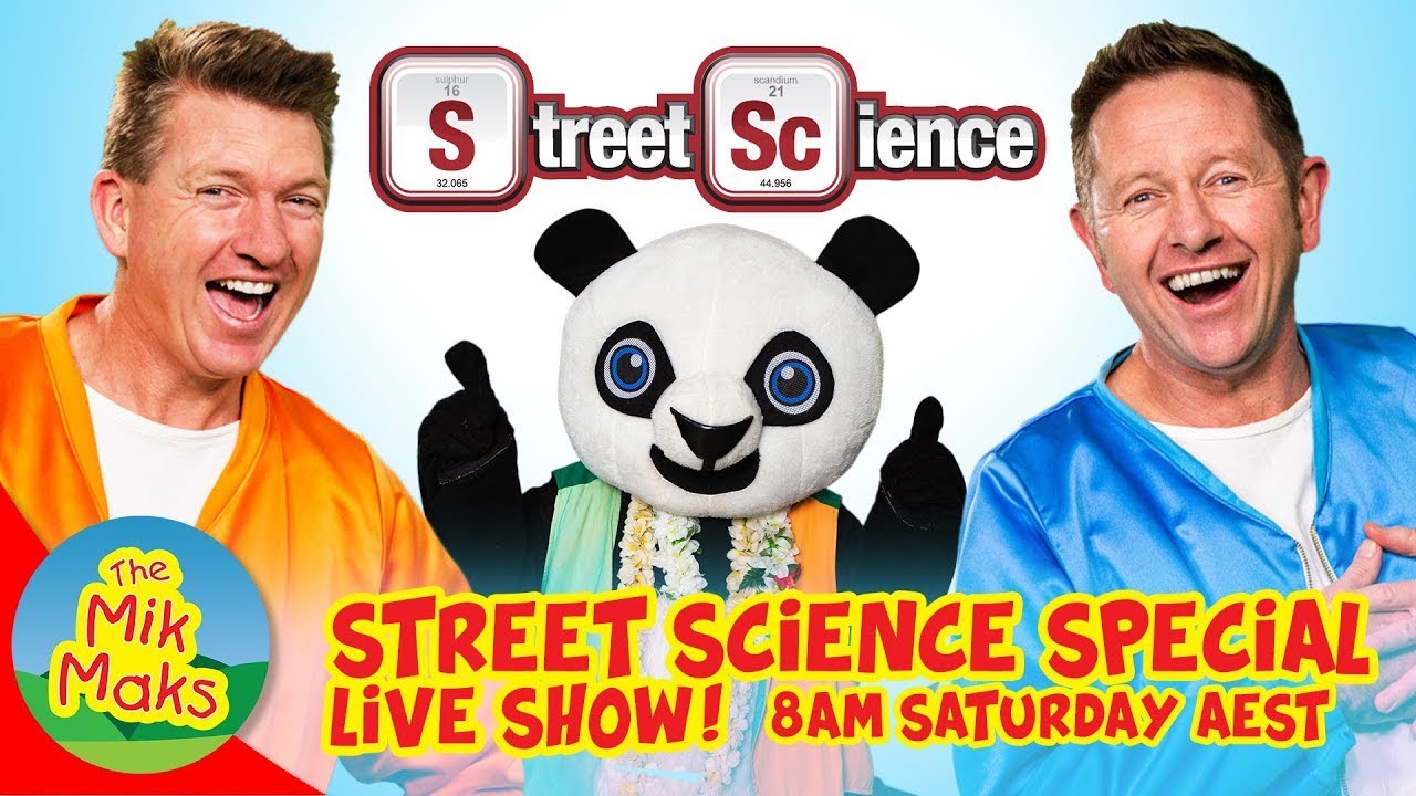 The Mik Maks Live Show with Street Science | Kids Songs and Kids Videos ...