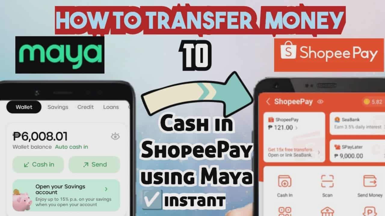 How to cash in Shopee pay using Maya 2025 | Maya to ShopeePay - YouTube