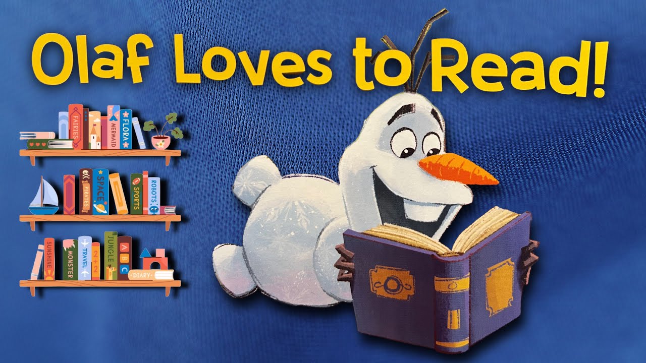 133 | Olaf Loves to Read | Read Aloud - YouTube