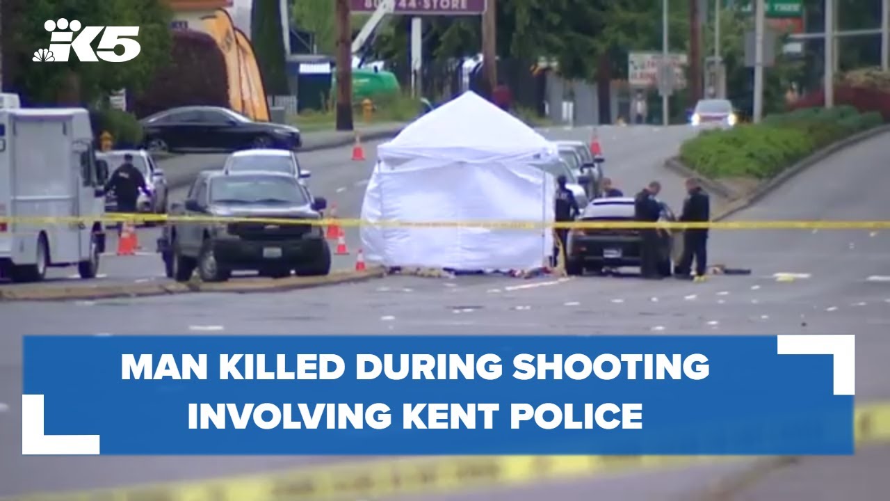 25-year-old killed after shooting involving Kent police - YouTube