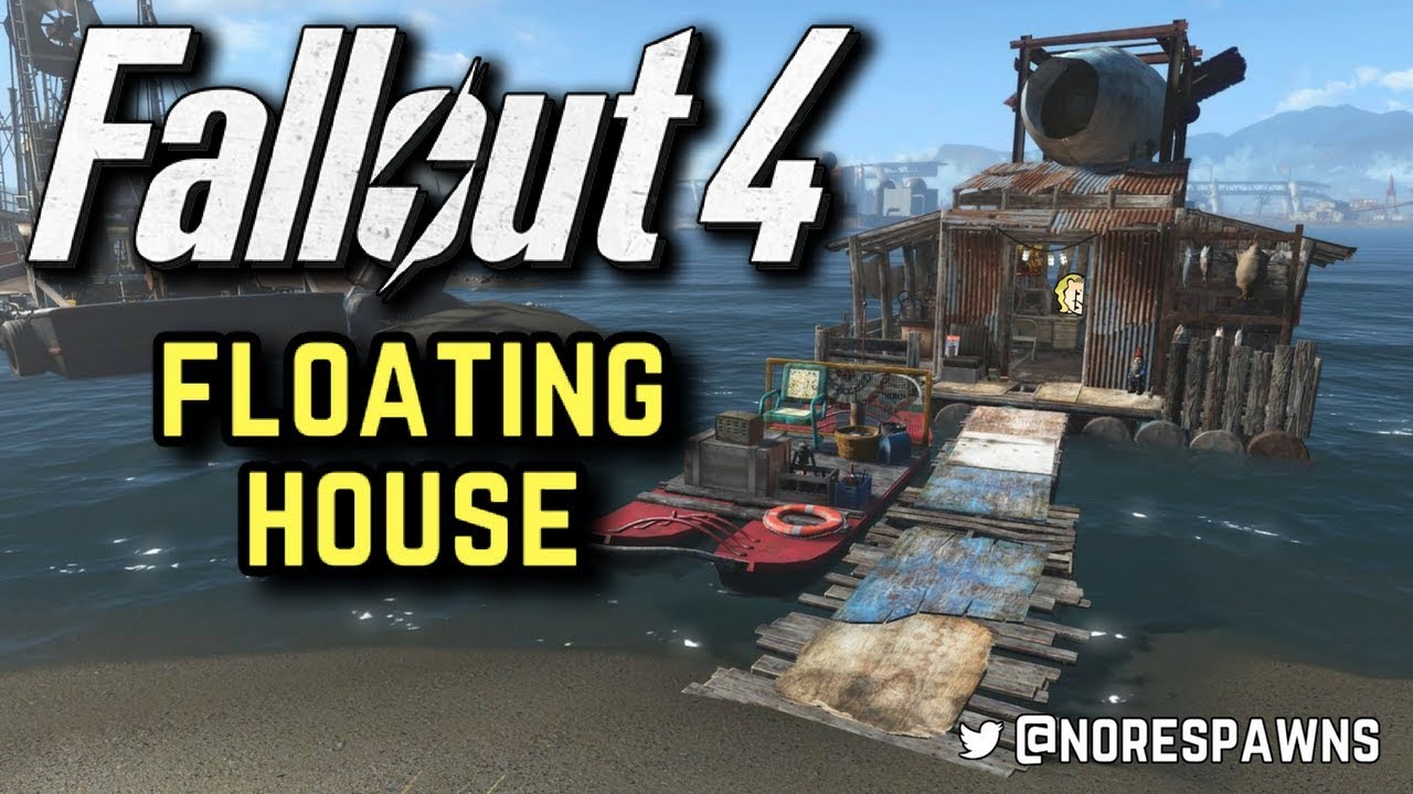 Fallout 4 - Floating House - YouTube