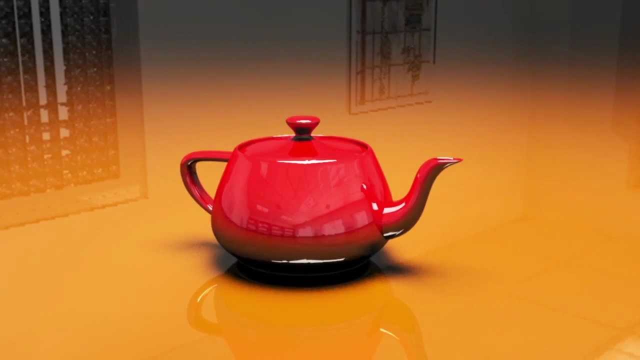 3ds max teapot - YouTube