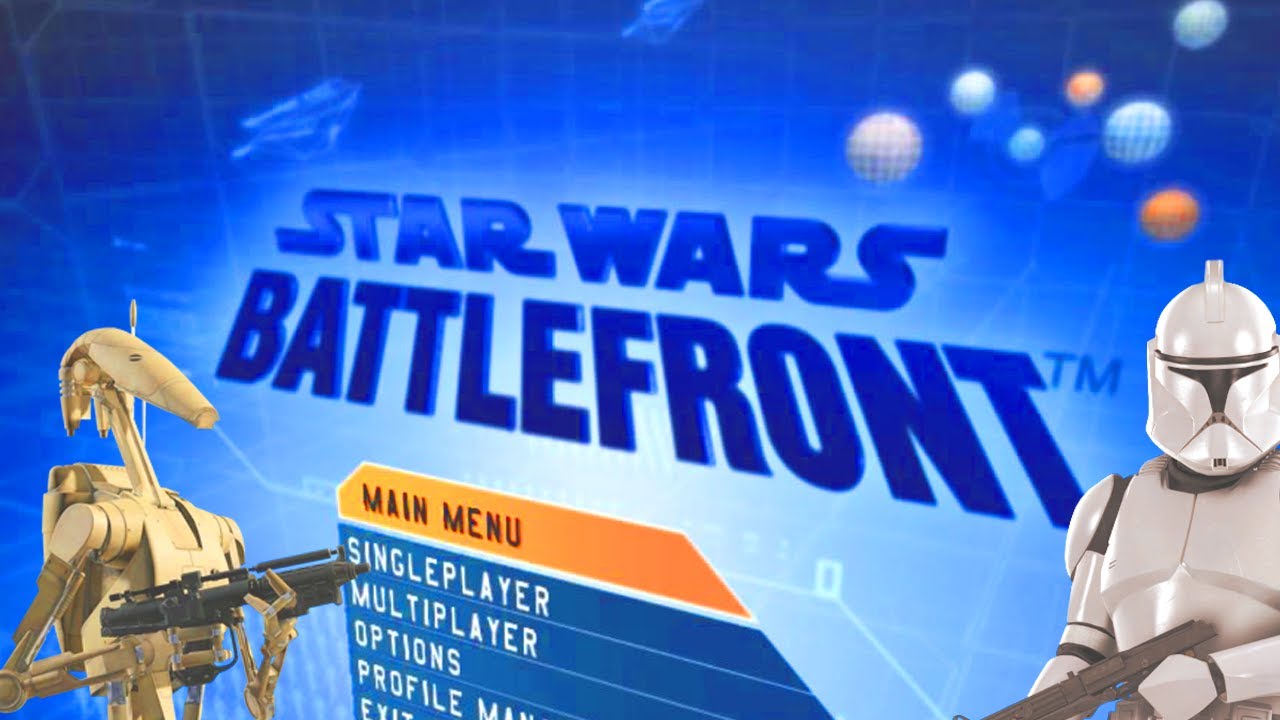 Star Wars Battlefront 1 Classic 2004 Clone Wars Campaign Part 3 - YouTube