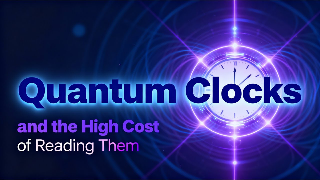 The Hidden Cost of Quantum Time: Why Reading a Quantum Clock Burns More ...