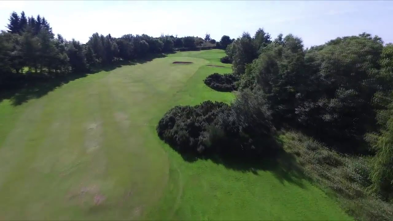 6th Hole Greenock Golf Course Flyover - YouTube