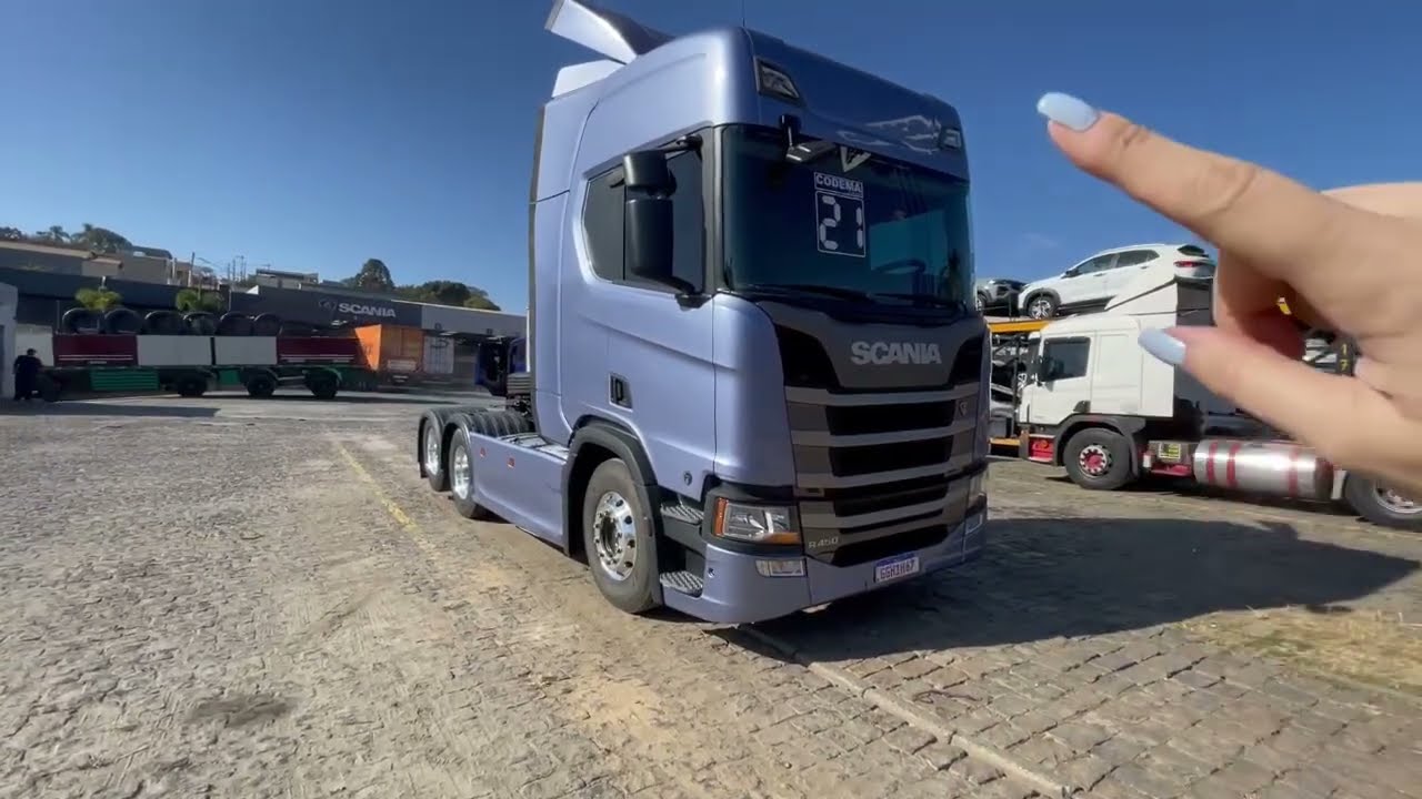 Novo caminhão de Aline Fuchter o substituto.. - YouTube