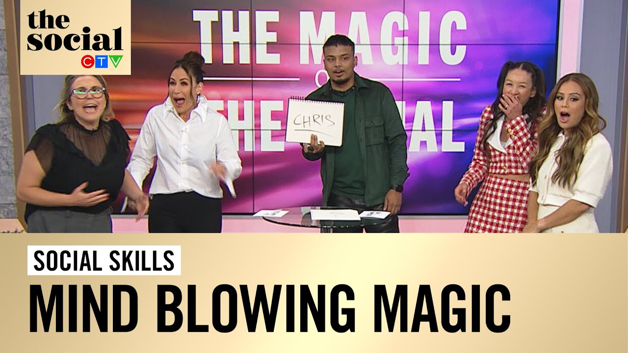 Mind-blowing magic on The Social | The Social - YouTube