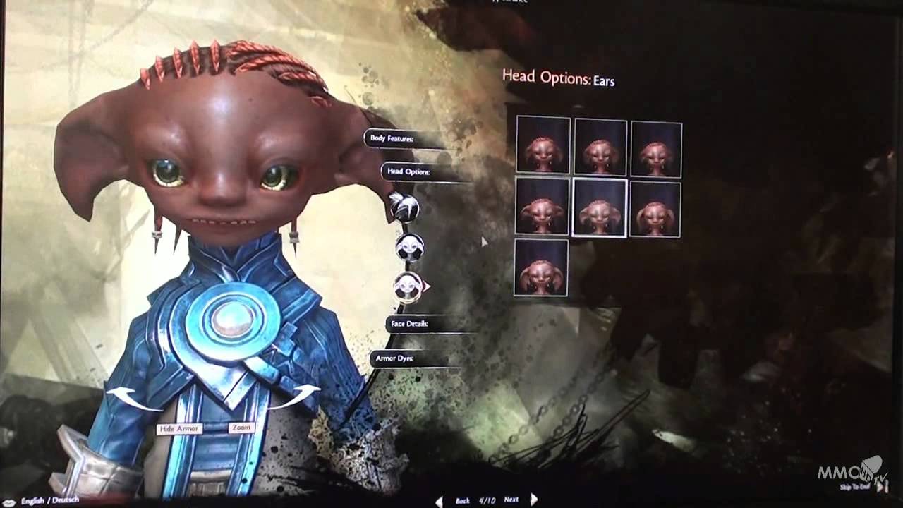 Guild Wars 2 Gamescom 2011 Asura Character creation - MMO HD TV (720p ...