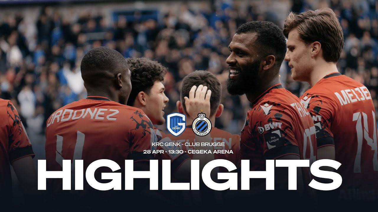 KRC GENK - CLUB BRUGGE | HIGHLIGHTS | 2023-2024 - YouTube