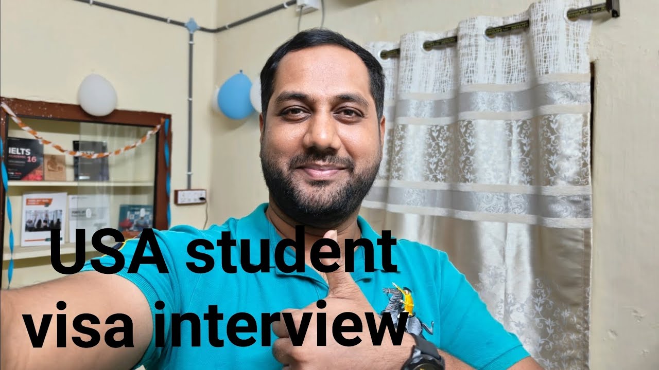 Sample USA student visa interview #ielts #warangal #warangaldiaries # ...