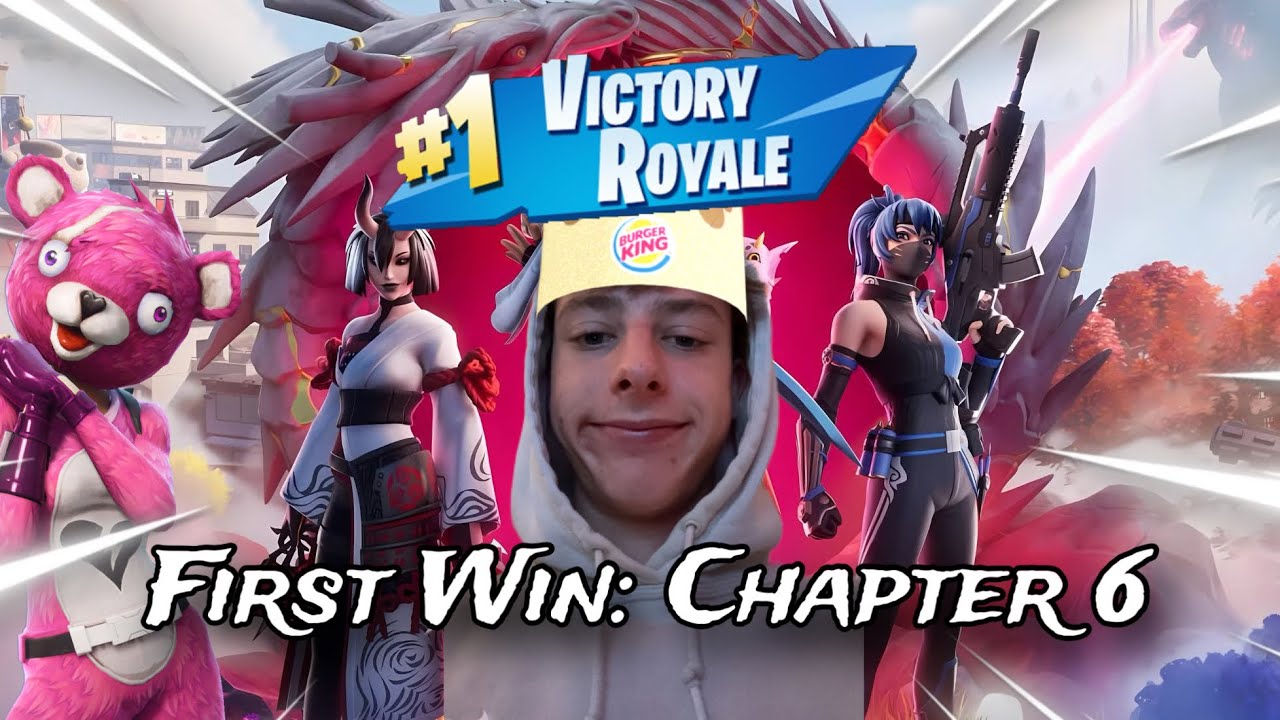First win of Fortnite Chapter 6 Szn 1 🥡🥢🥠 - YouTube