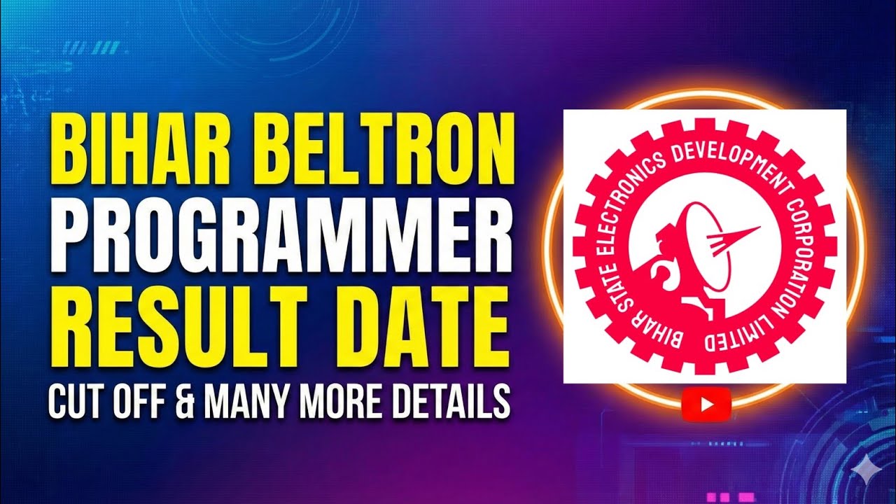 Bihar Beltron Programmer Result Date | Beltron Programmer 2025 Result ...