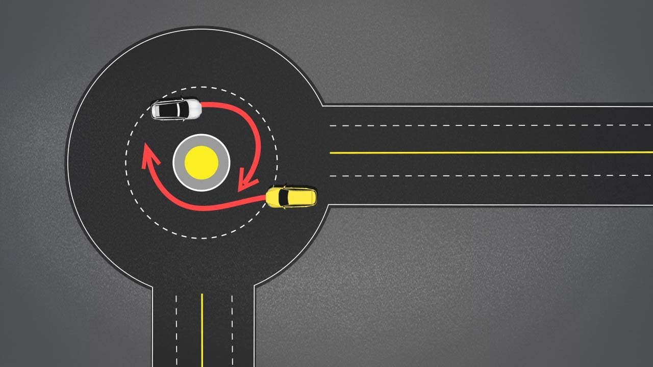 How to U-Turn in a Roundabout like a Pro without Mistakes! (4K) - YouTube