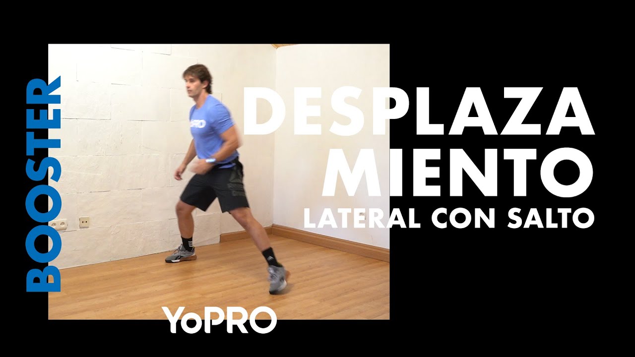 DESPLAZAMIENTO LATERAL con SALTO para MEJORAR tu CARDIO | #YoPRObooster ...