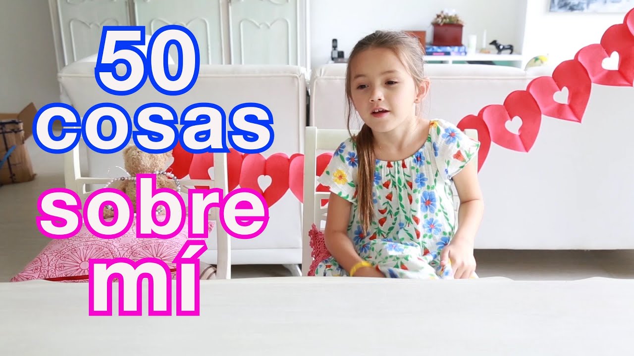 50 COSAS SOBRE MI // Miranda anda - YouTube