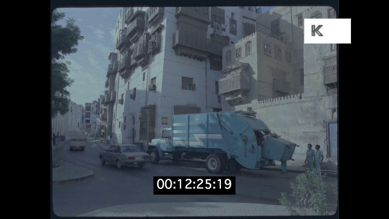 Waste Collection in Jeddah, 1980s Saudi Arabia, HD | Kinolibrary - YouTube