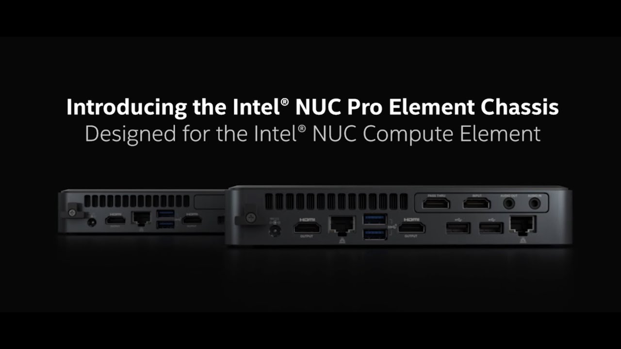 Intel NUC Pro Chassis Element - YouTube
