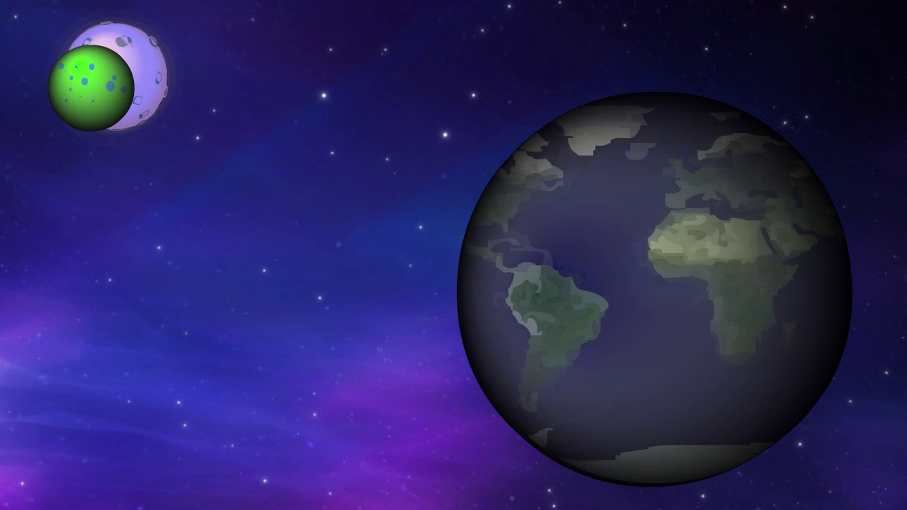 2D Animation Alien Planet - YouTube