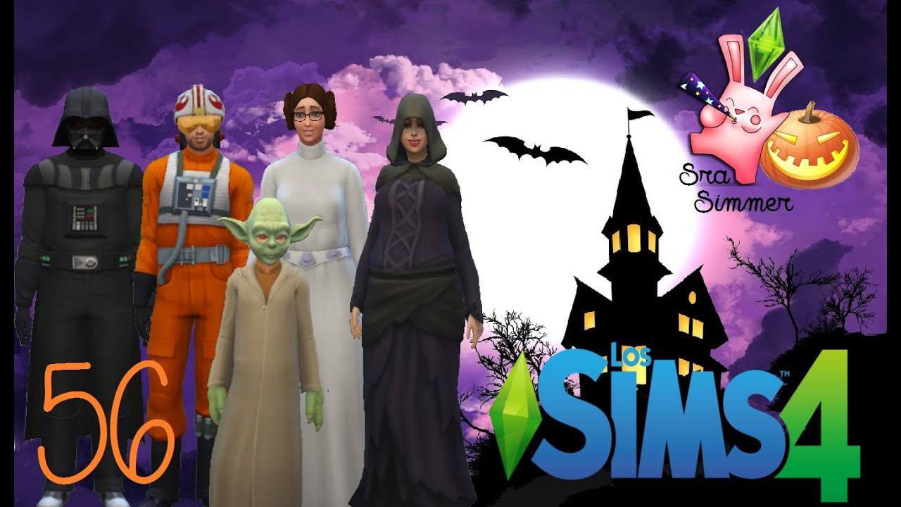 Los Sims 4 - Cap. 56: Fiesta de Disfraces! - YouTube